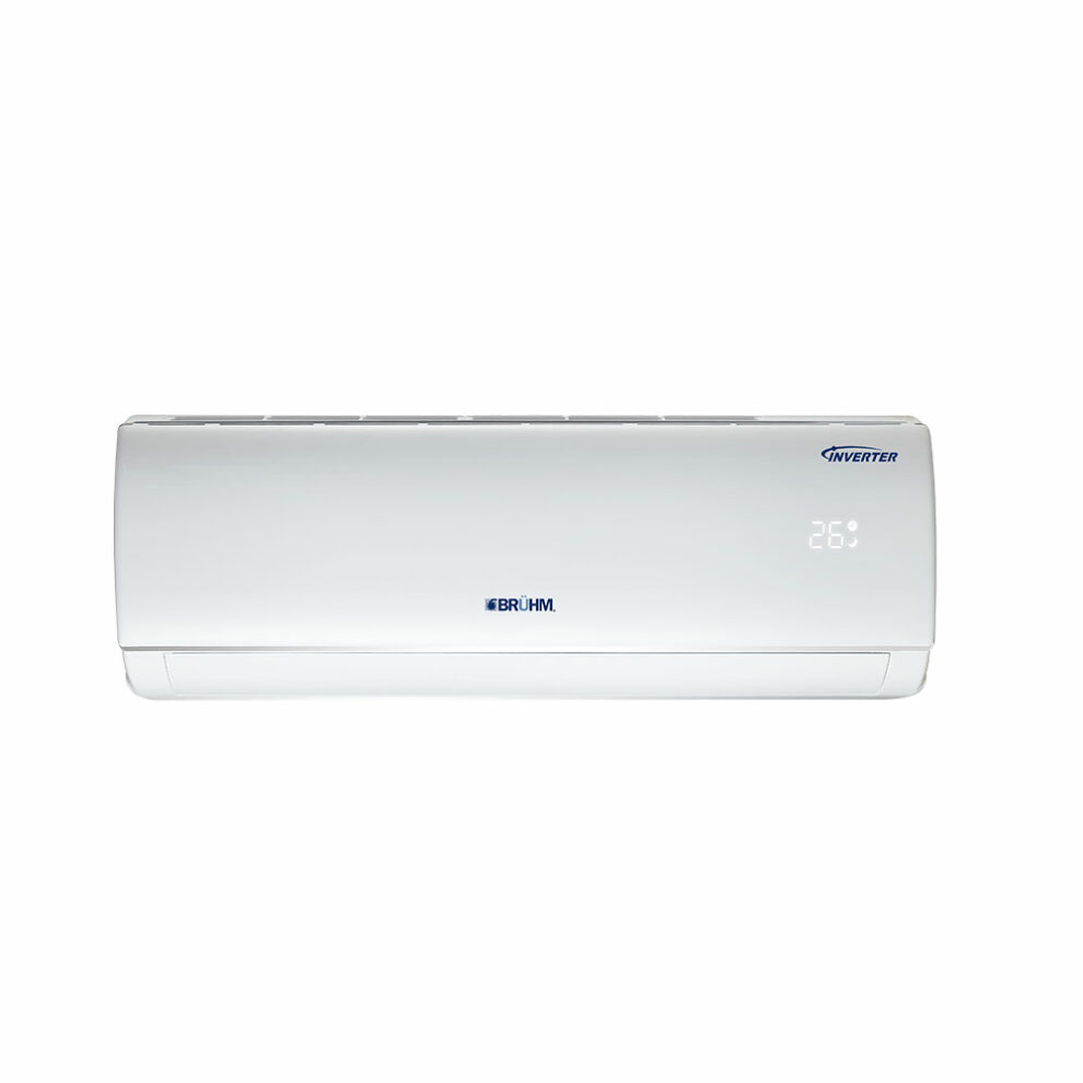 BRUHM 2.5HP INVERTER R410 SPLIT AC BAS-24ICXW - GOLDEN FIN ...