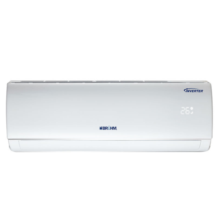 BRUHM 2.0HP SPLIT INVERTER AC BAS-18ICXW - R410 GOLDEN FIN ...